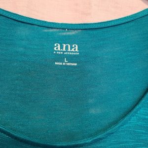 a.n.a | Tops | Nwt Ana Ruffled Blouse L | Poshmark